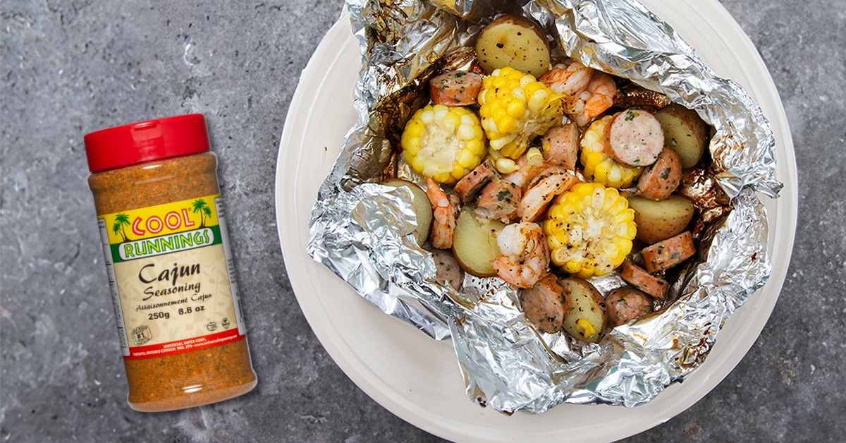 Cajun Jerk Shrimp Boil |Cool Runnings Foods