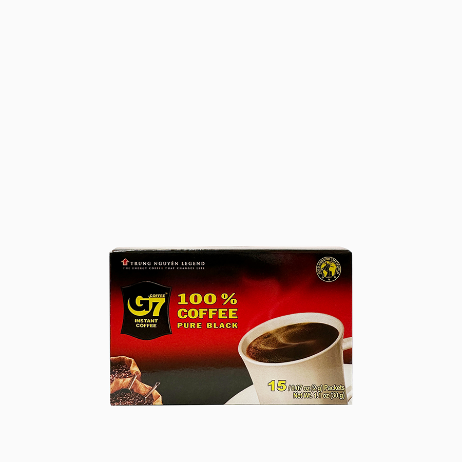 Trung Nguyen G7 100% Pure Black Coffee |Cool Runnings Foods