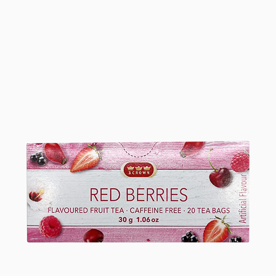 3 Crown Red Berries Fruit Tea |Cool Runnings Foods