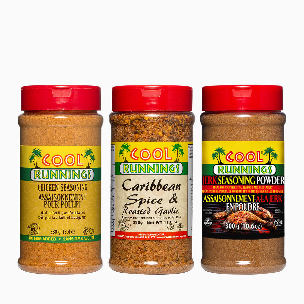 Best Sellers Seasoning Set - Medium Spices |Cool Runnings Foods