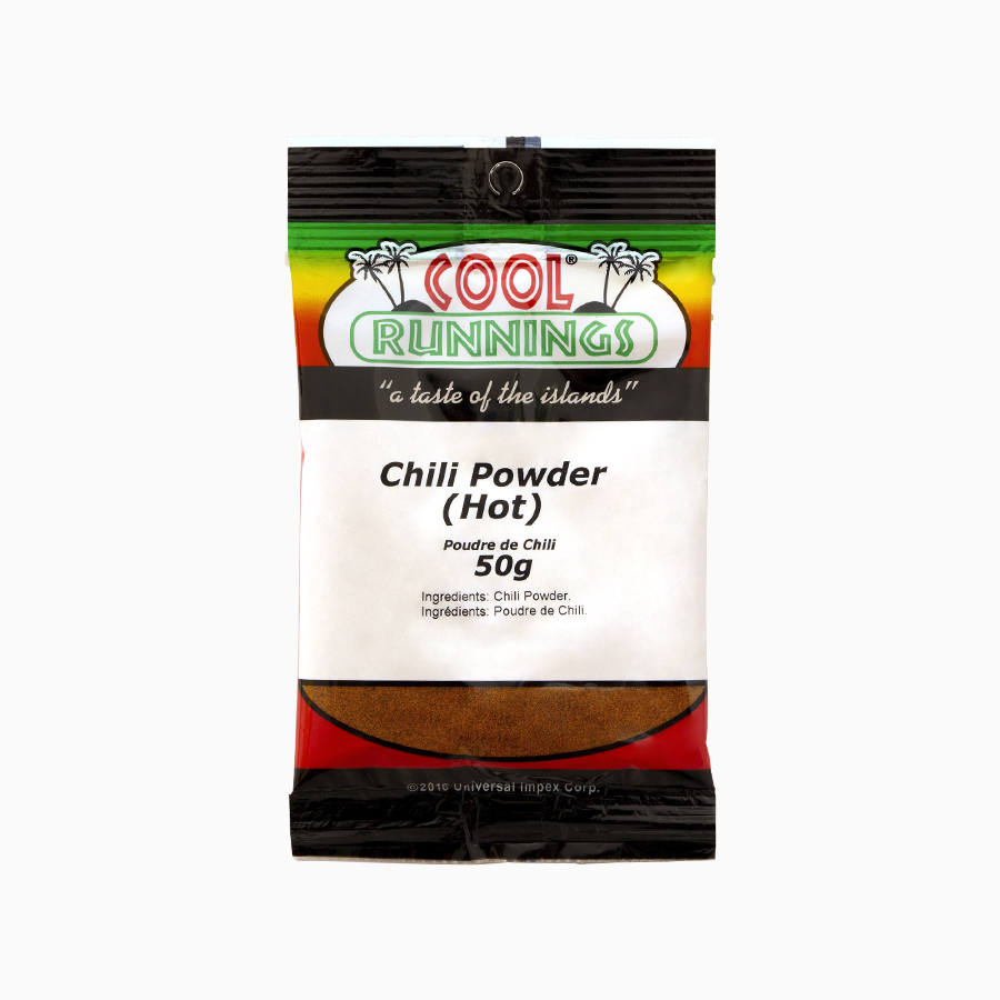 Hot Chili Powder - 50g |Cool Runnings Foods