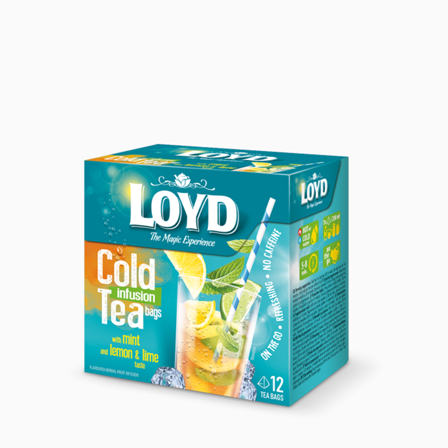 Loyd Cold Infusion Mint & Lemon Lime Tea – Refre... |Cool Runnings Foods