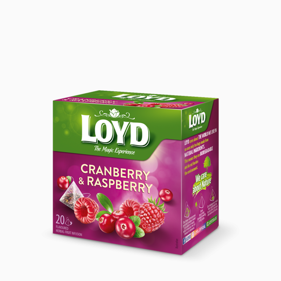 Loyd Cranberry & Raspberry Tea |Cool Runnings Foods