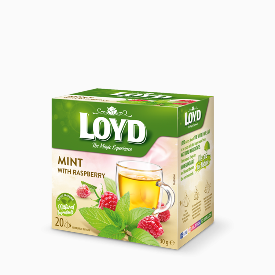 Loyd Mint & Raspberry Tea - Zesty & Refreshing |Cool Runnings Foods