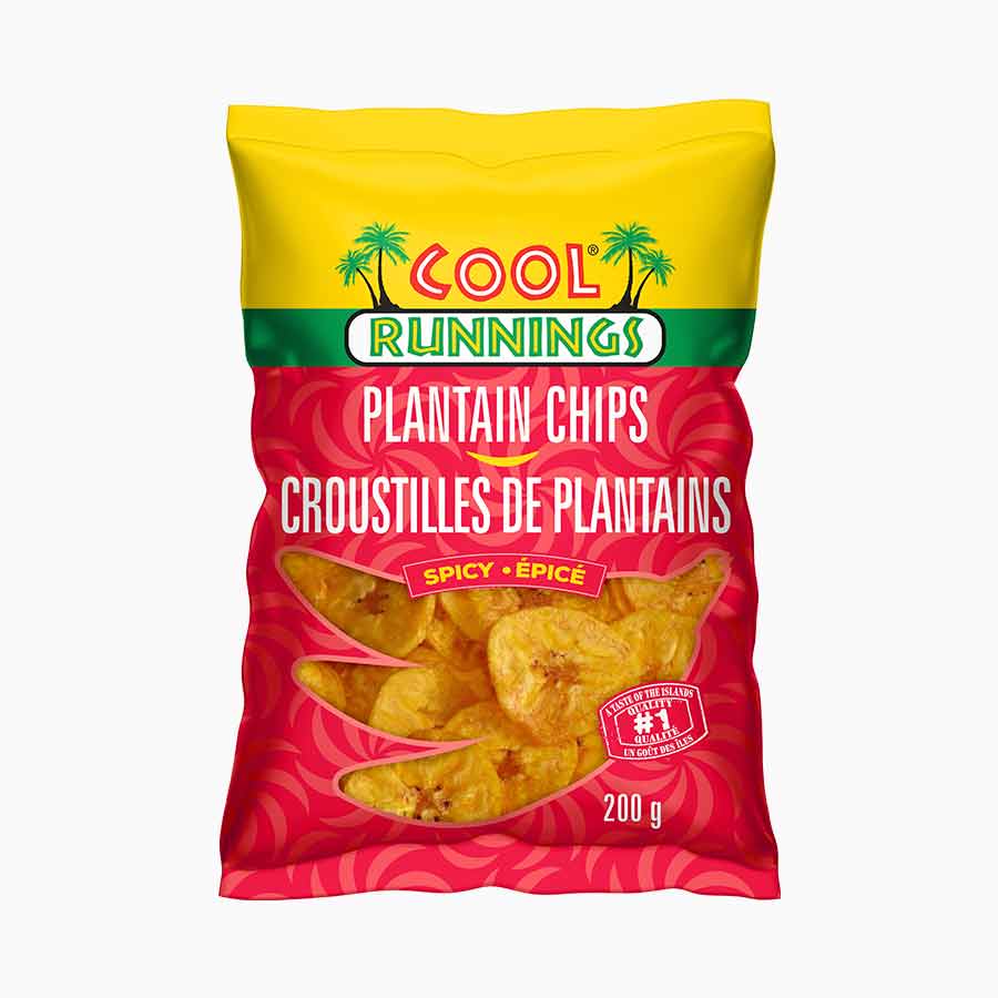 Buy Cool Runnings Spicy Plantain Chips Online |Cool Runnings Foods